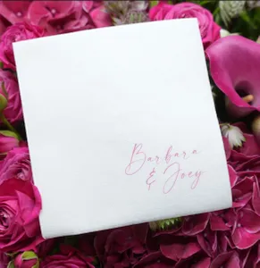 Premium Custom Napkins | Personalized | Branded Napkins with Logo ...